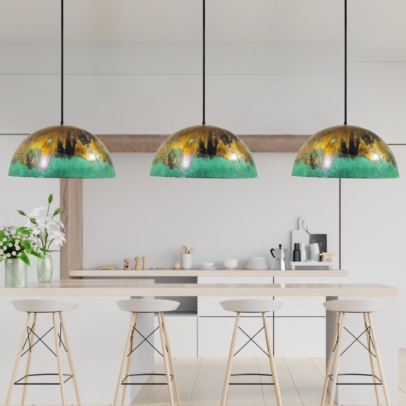 Copper Kitchen Light - Etsy