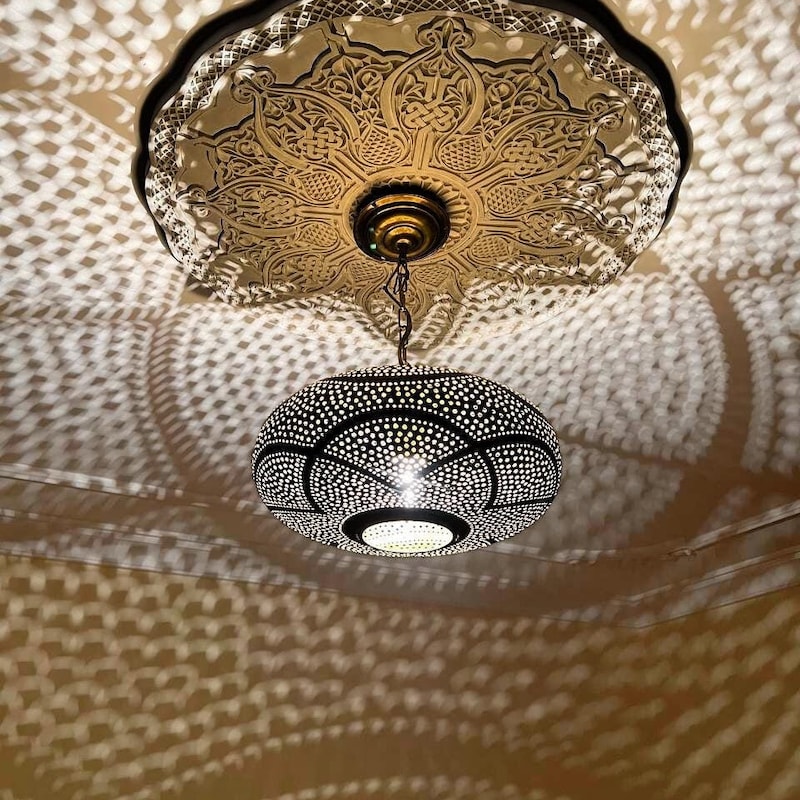 Moroccan Light Fixture - Etsy