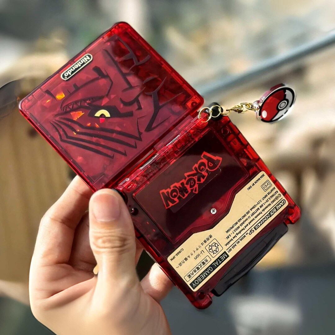 Custom Nintendo Gameboy Advance Gba Sp Modded Renew Retro Console-ags ...