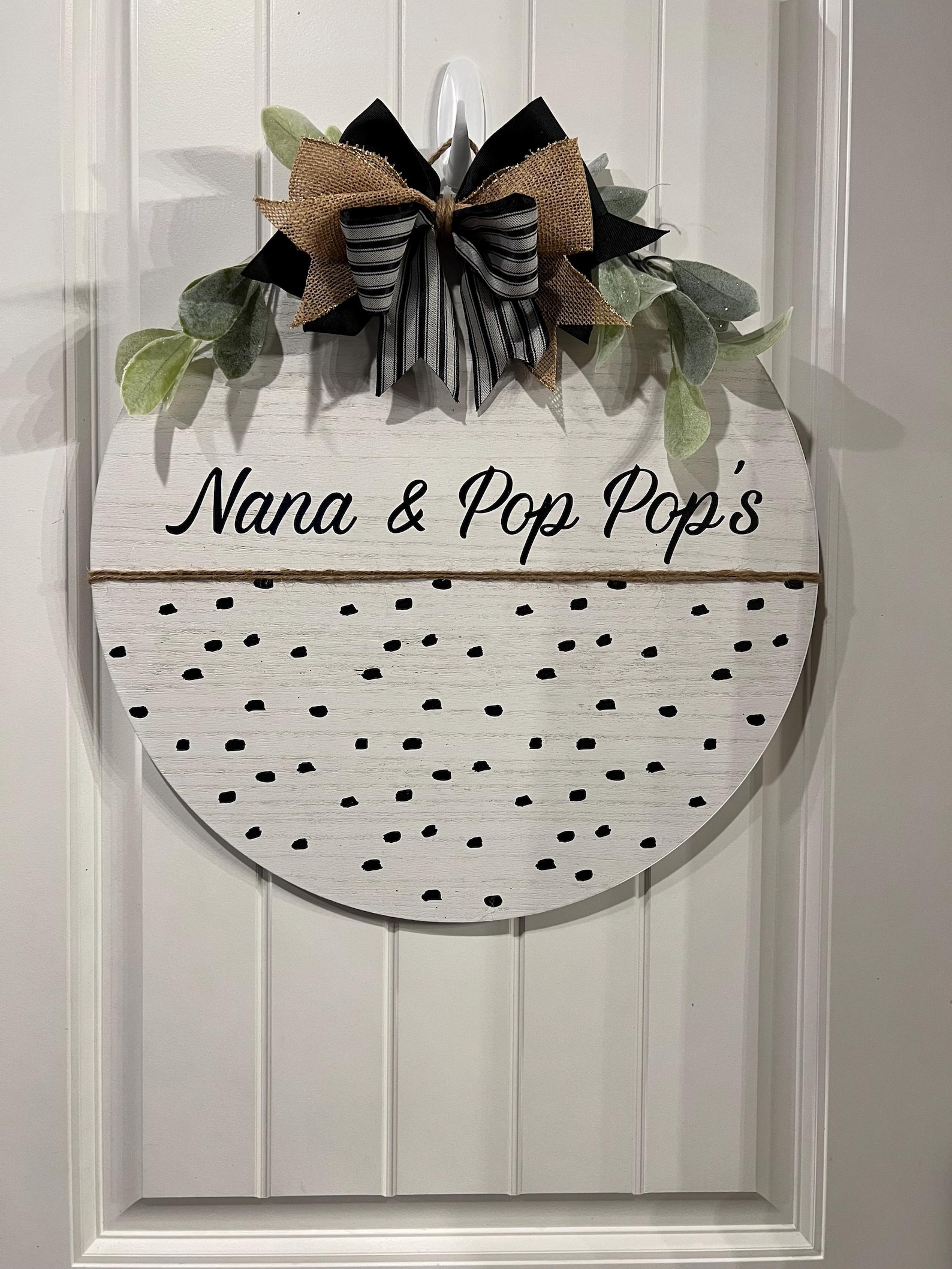 Nana and Pop Pop’s Entryway Sign - Etsy