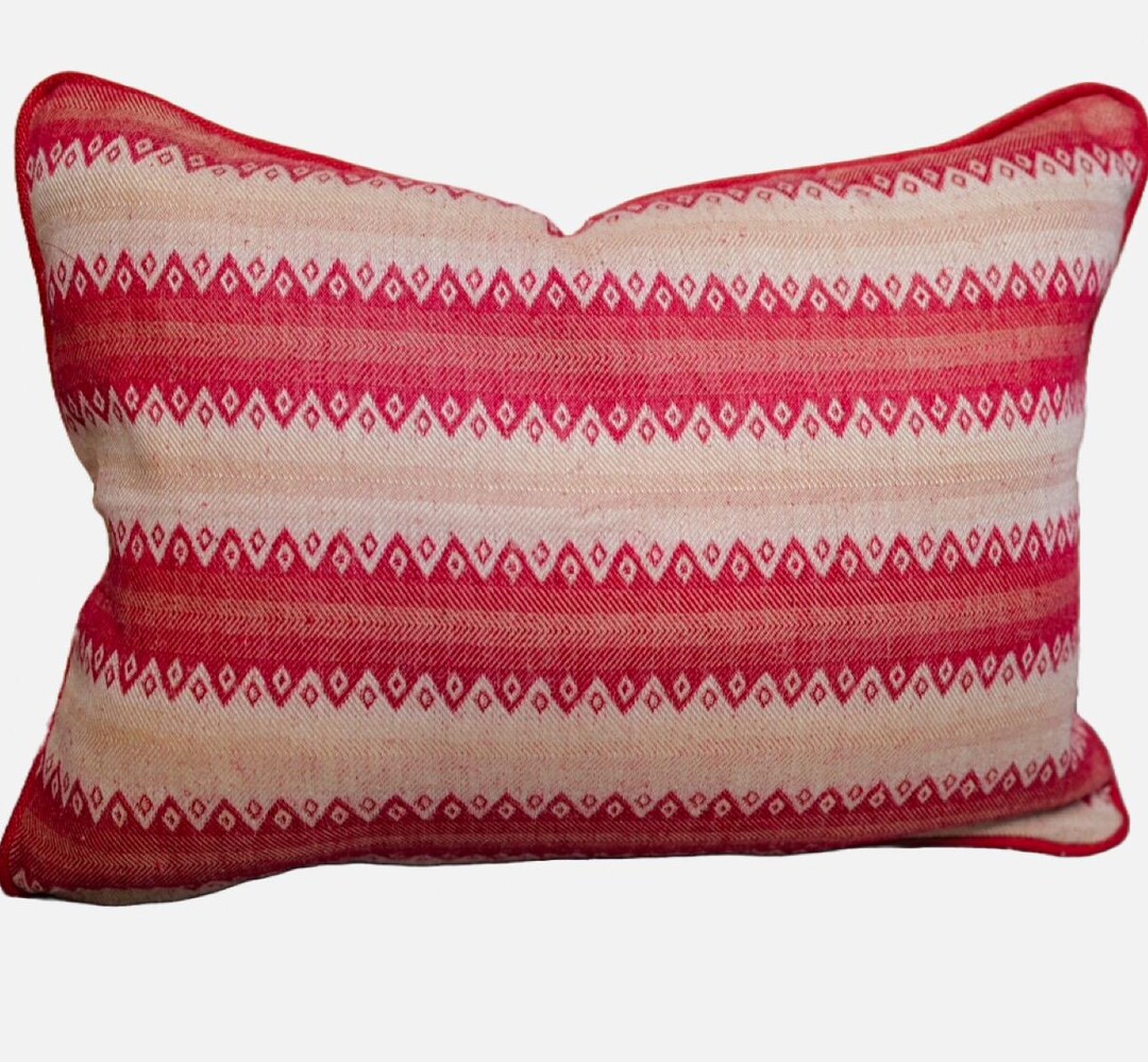 Guy Goodfellow/alice Sergeant Textiles Pillow Cover Piped/ready to Ship ...