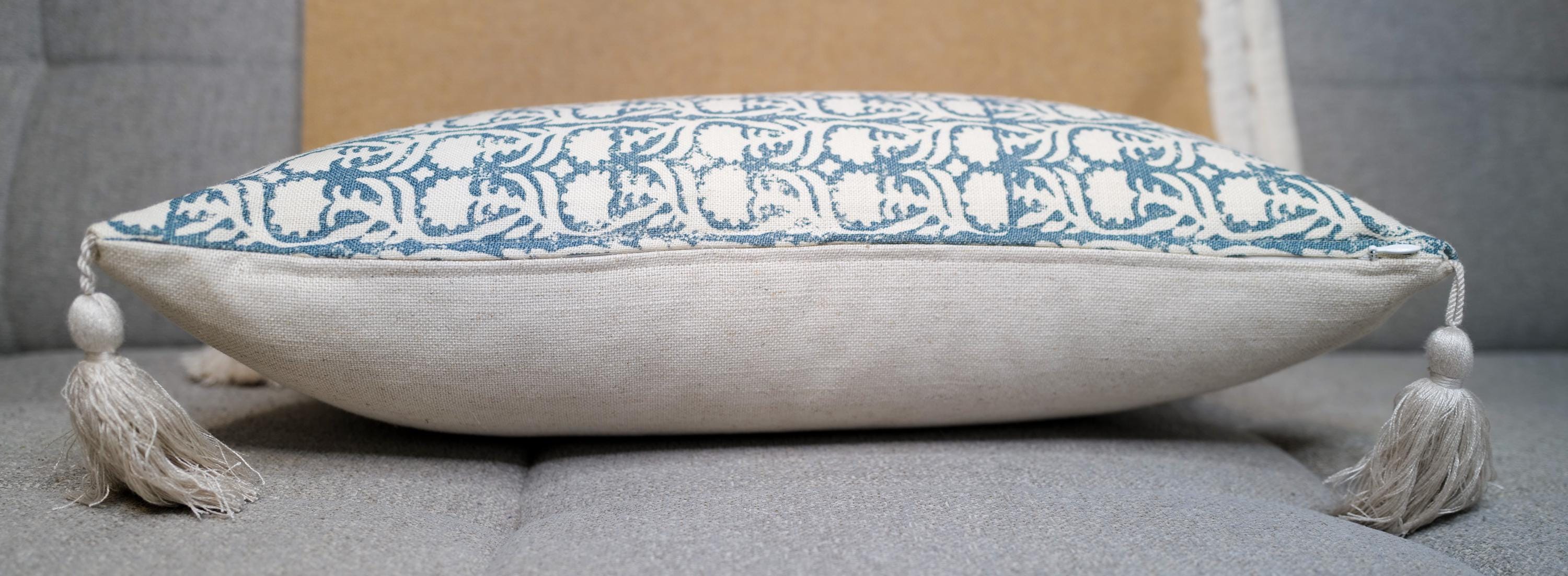 Penny Morrison Ashok Pillow Cover With Designer Tassels-/ready to Ship ...