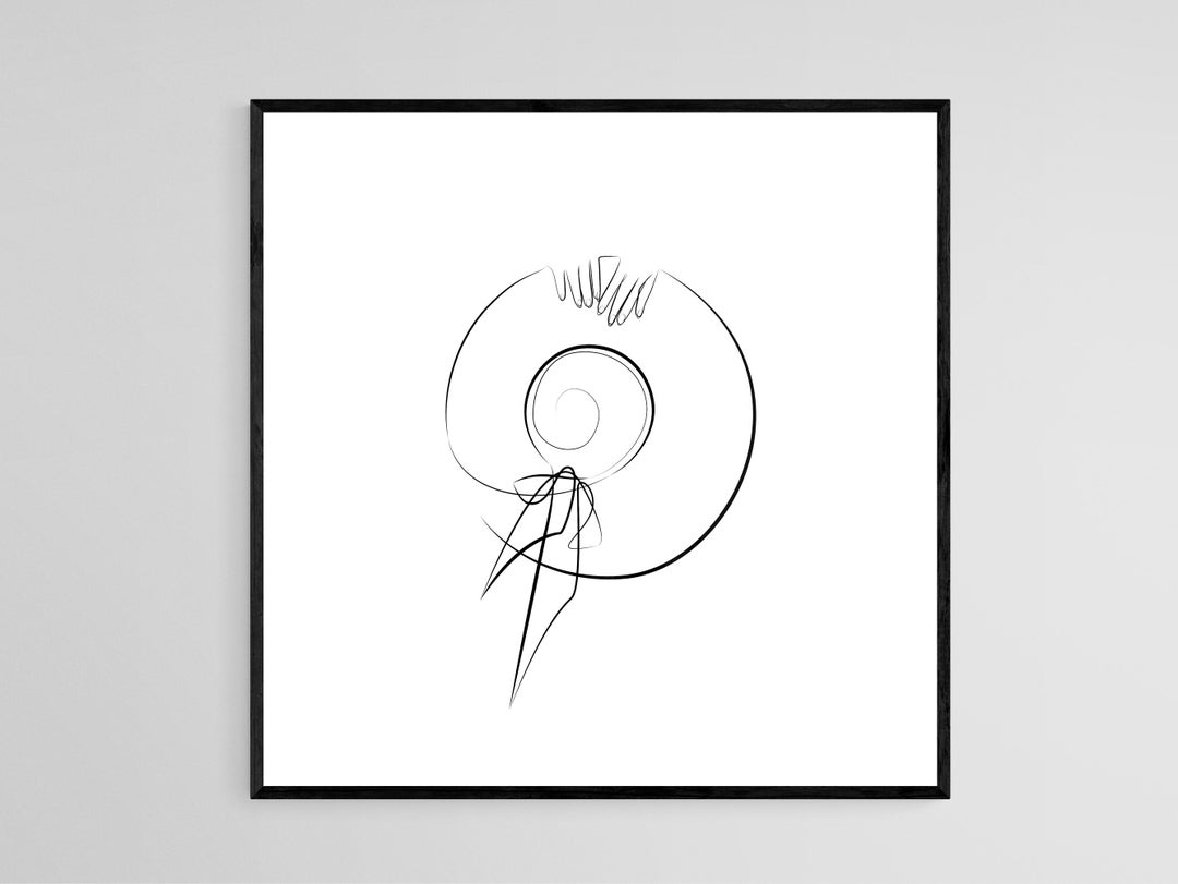 Printable Hat Line Art. One Line Fashion Drawing - Etsy