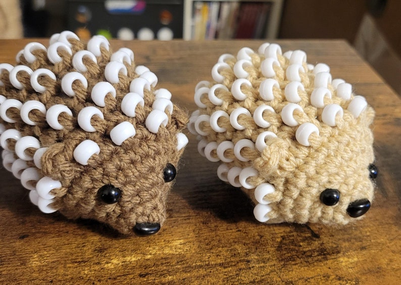 Beaded Fidget Hedgehog | Amigurumi | Crochet | Bead | Handmade - Etsy