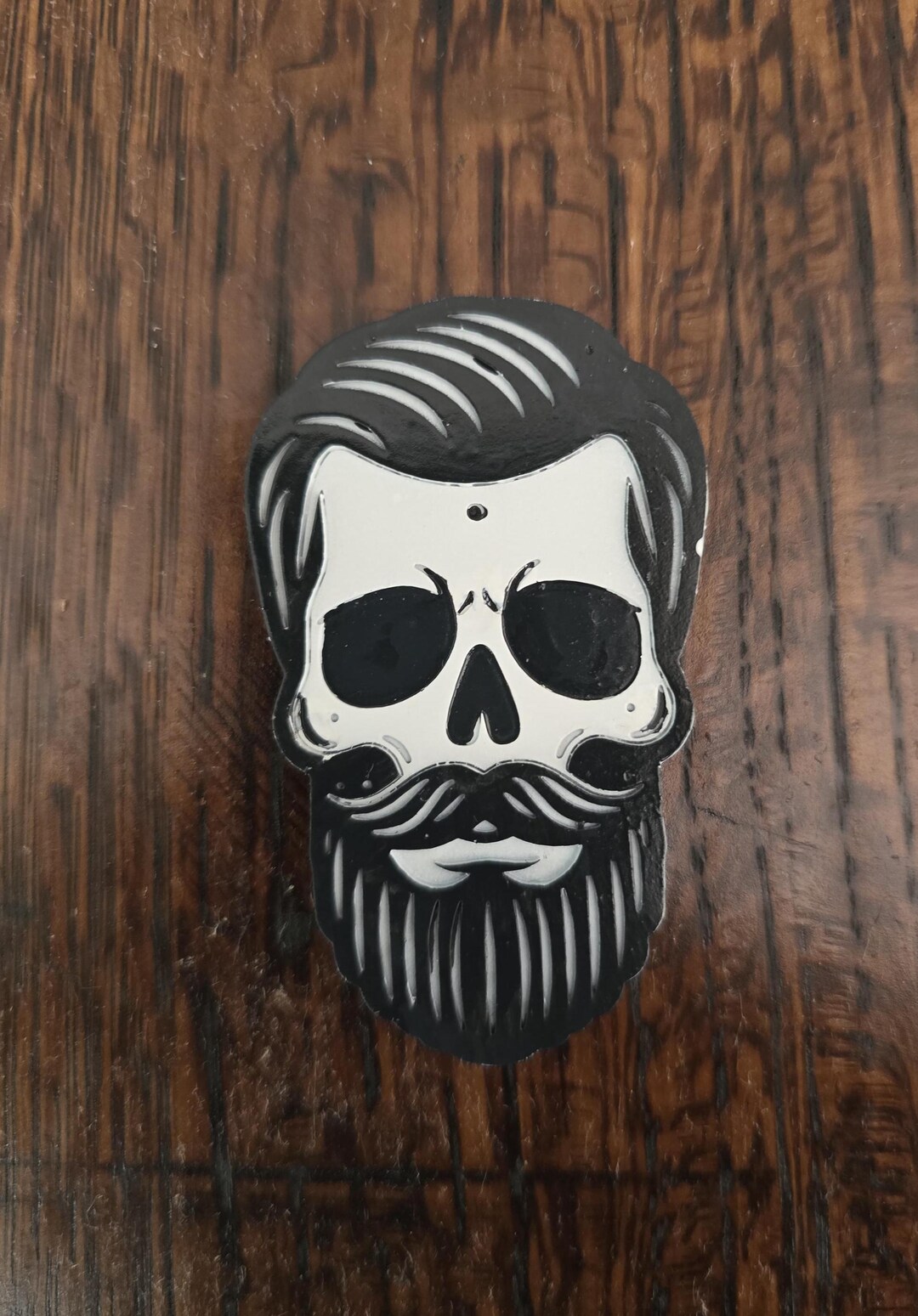 Beard Skull Magnet - Etsy