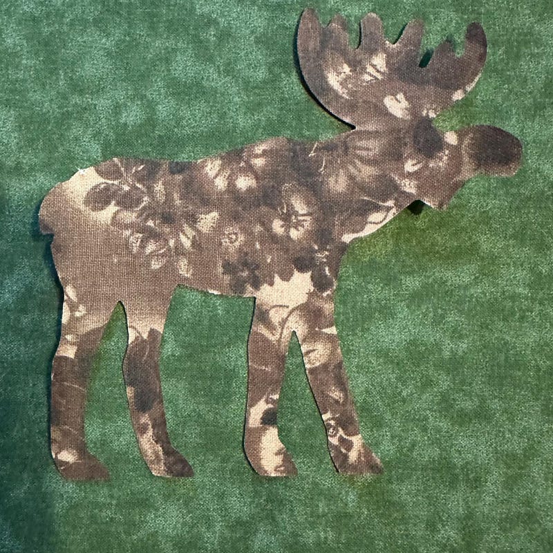 Moose Applique - Etsy