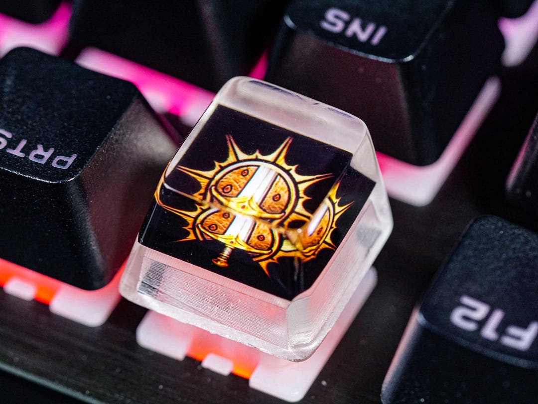BG3 Fighter Class Keycap, Baldur's Gate 3 Gaming Keycap, Custom Artisan ...