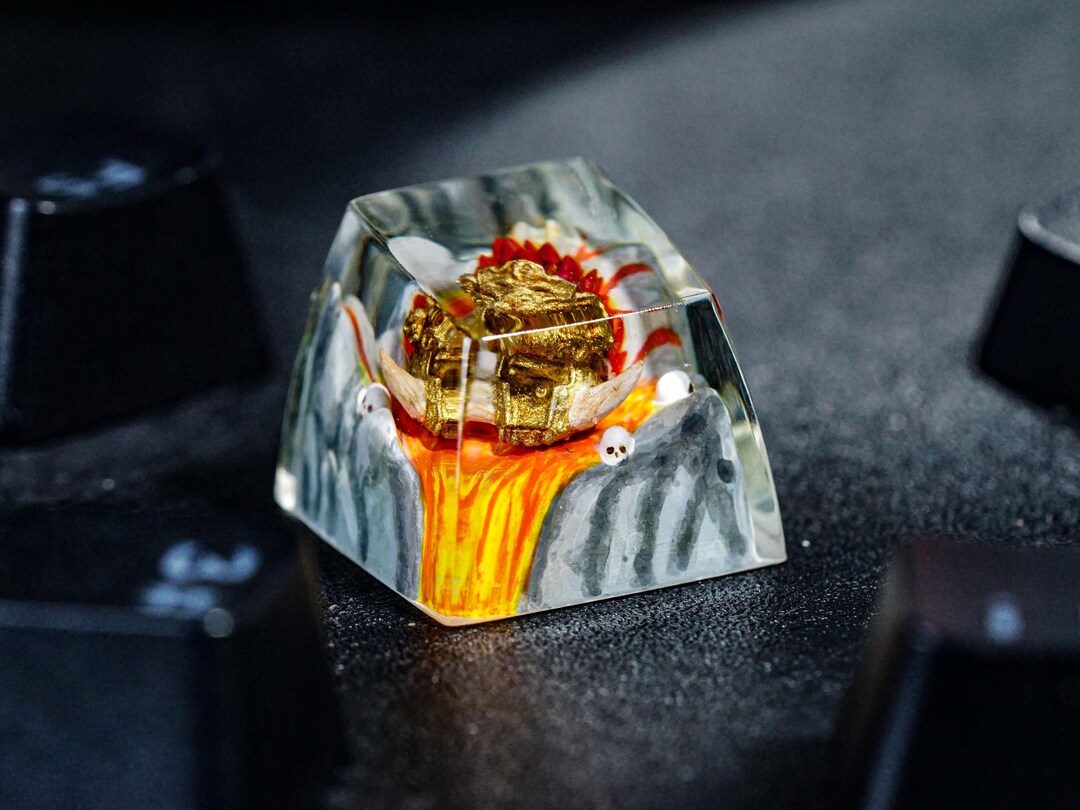 Radahn Helmet Elden Ring Helmet Hat Keycap, Artisan Resin Keycap for ...
