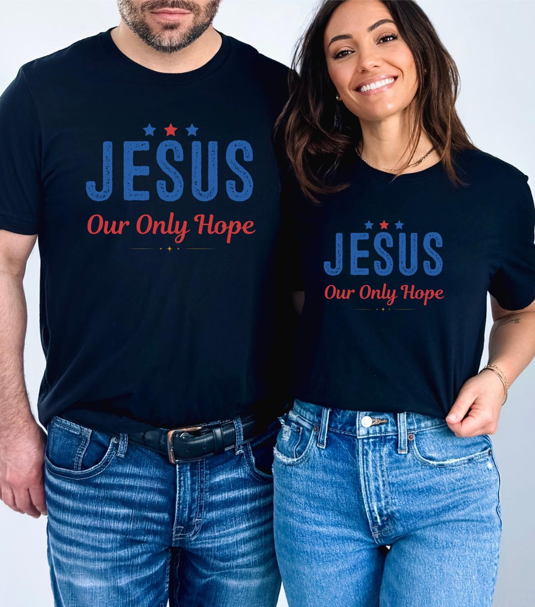 Christian Jesus Our Only Hope T-shirt, Jesus Shirt, Jesus USA, Jesus ...