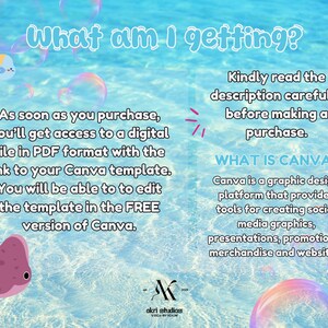 Under the Sea Video Invitation, Editable Birthday Invitation, Ocean ...