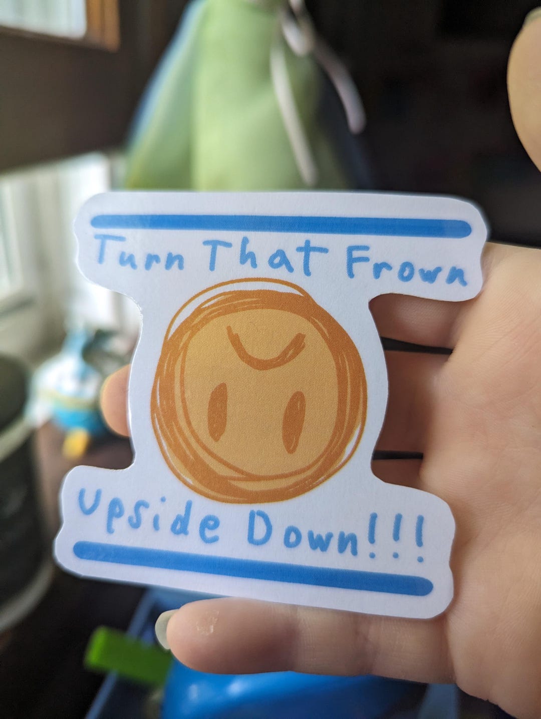 Turn That Frown Upside Down - Magnet - Etsy