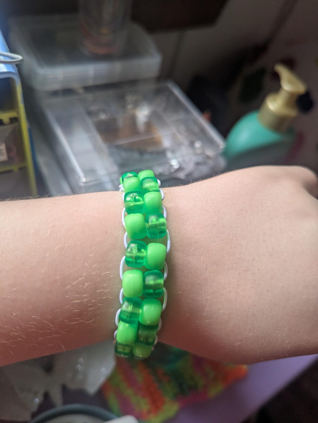 Green Kandi Ladder - Etsy