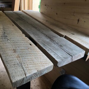 Rustic Barn Board Shelves ,made From Authentic Century Old Barn Board ...