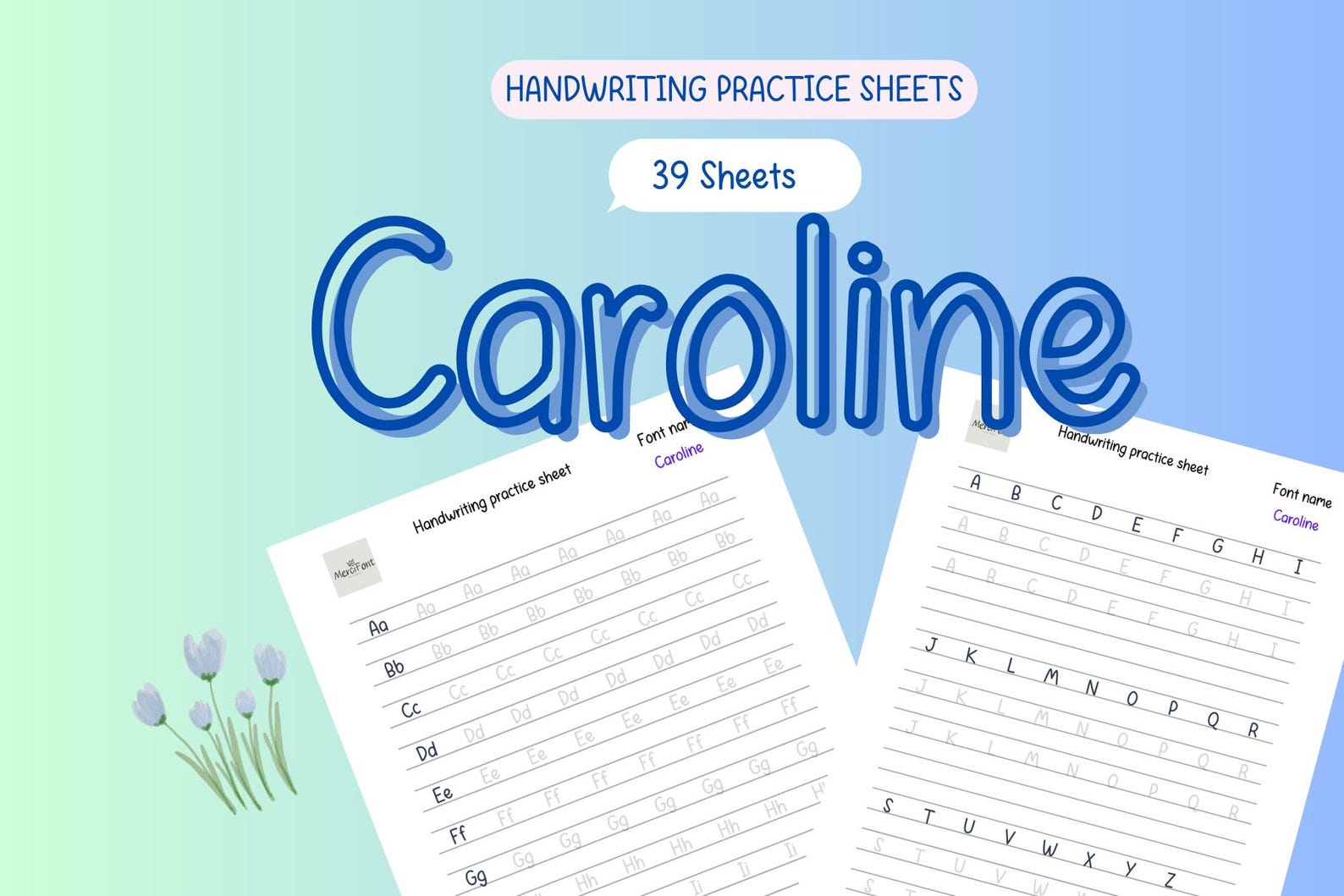 Neat Handwriting Worksheet 39 Pages, Hand Lettering Alphabet ABC Letter ...