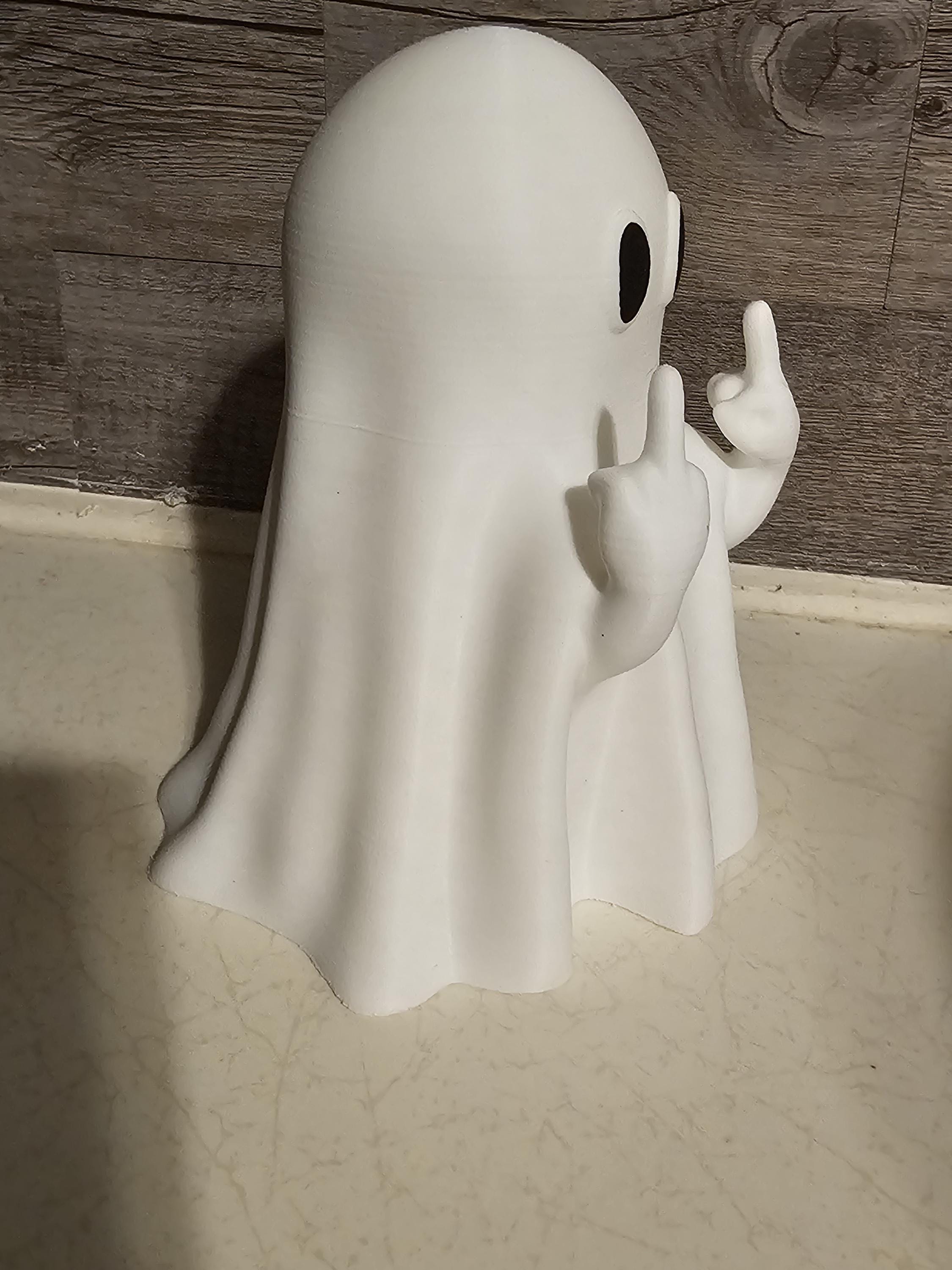 Middle Finger Ghost - Etsy