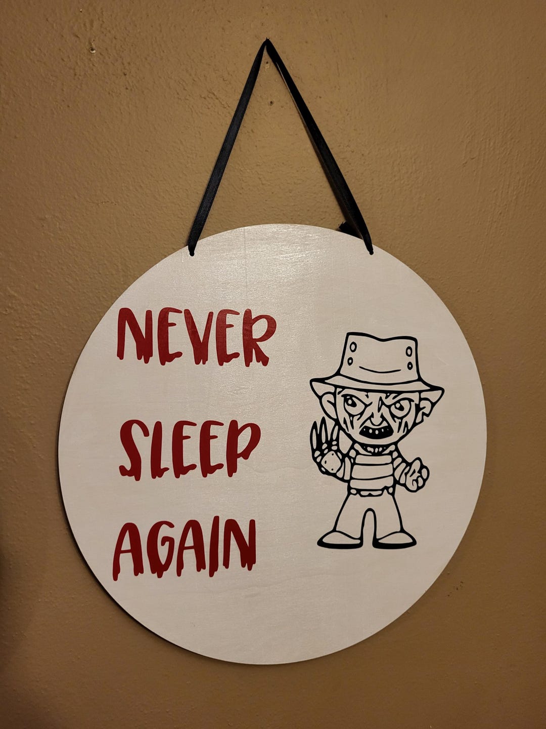 Freddy Krueger Sign - Etsy