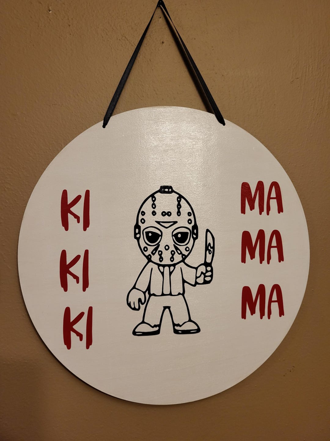 Jason Voorhees Sign - Etsy