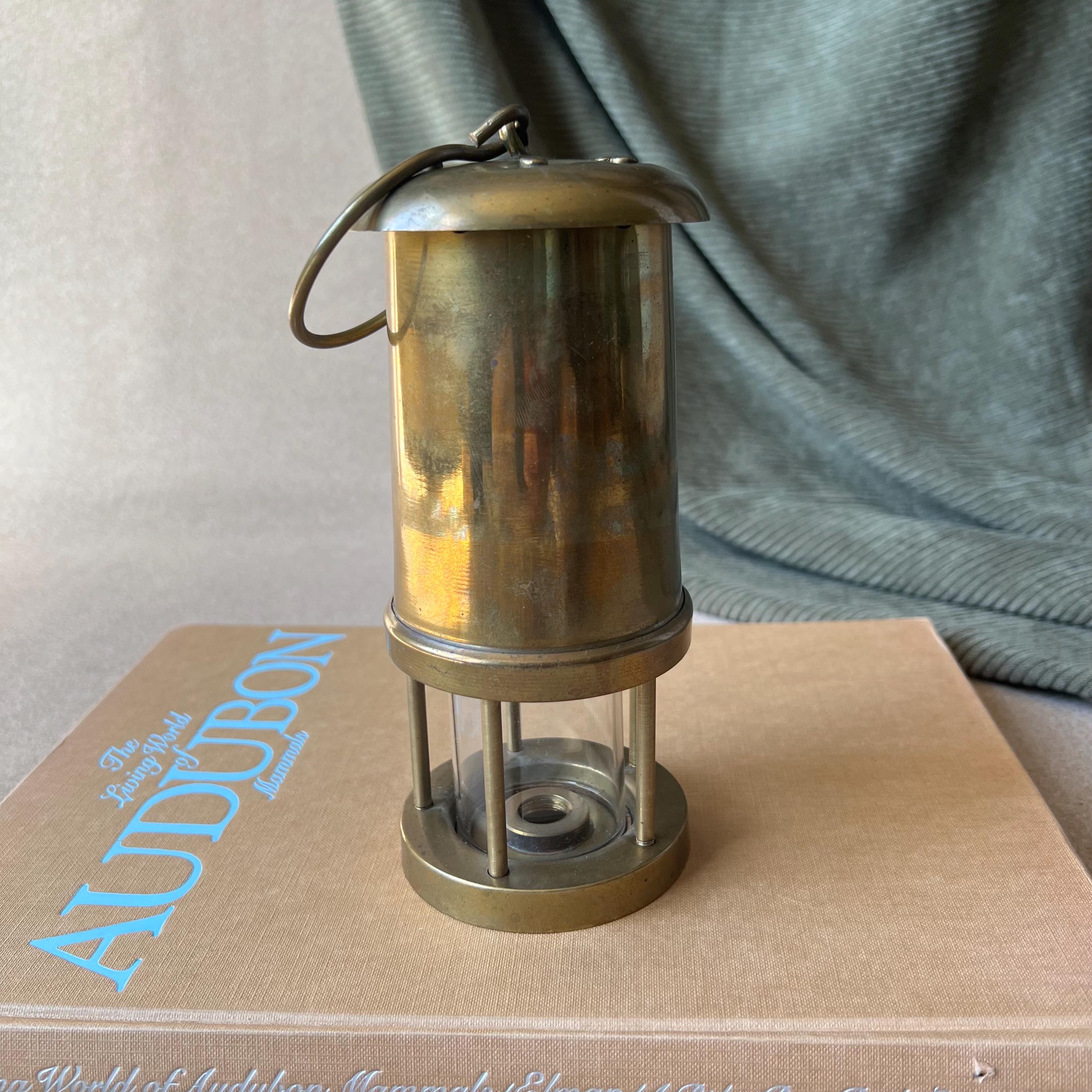Vintage Brass Coal Miner’s Safety Berwood Engineering Ministry of Power ...