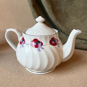 Vintage Darice Red Hat Society Tea Set - Etsy