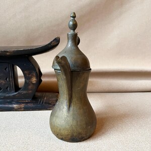 Antique Brass Primitive Middle Eastern Coffee Pot Kettle 9 - Etsy