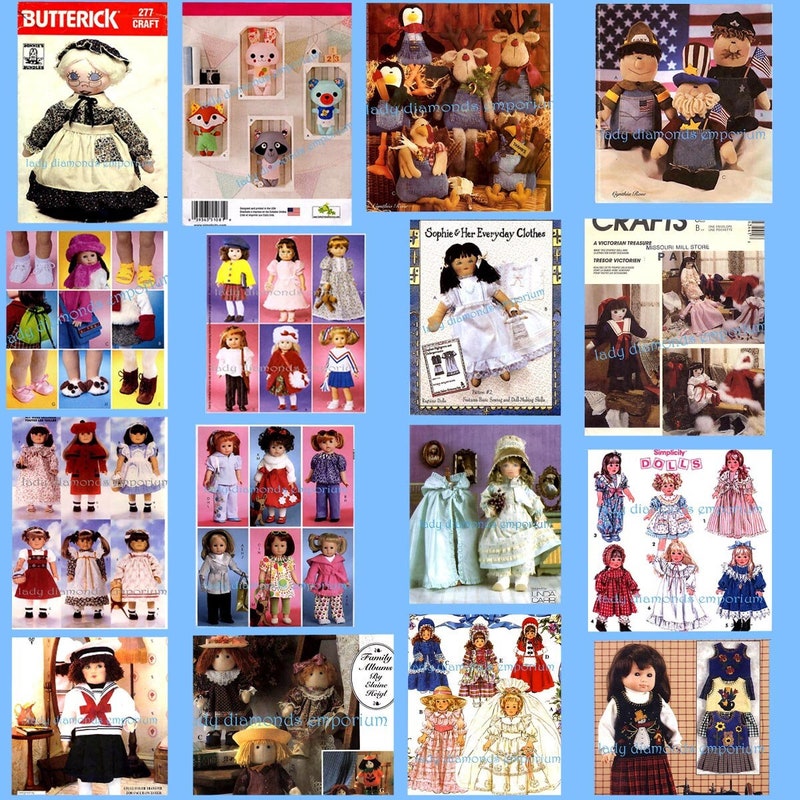 Doll Clothes Kit - Etsy