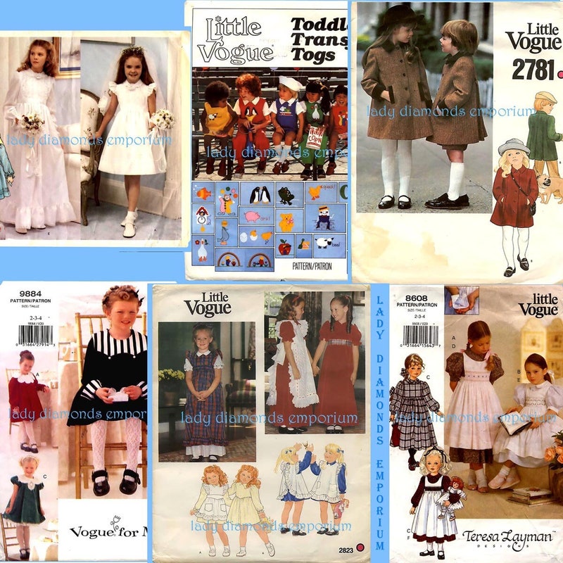 Vogue Patterns Vintage - Etsy
