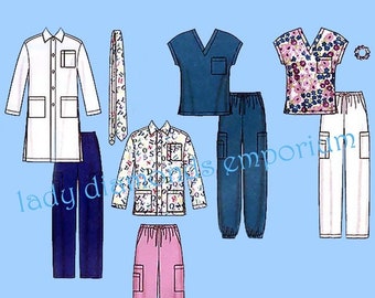 Simplicity Sewing Pattern 1020 Misses / Women's Scrub - Etsy