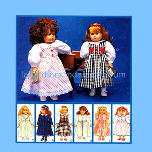 New Choices of 18" Doll Clothes Patterns Mccalls 8555 9033 9083 ...