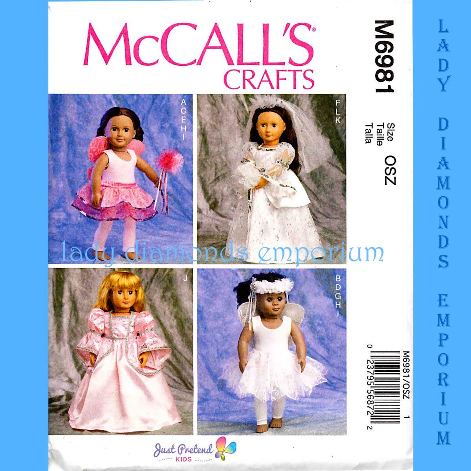 New Choices of 18 Doll Clothes Patterns Mccalls 8555 9033 9083 ...