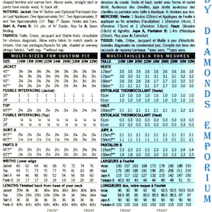 Easy Loose Fitting Unlined Jacket Top Slim Maxi Skirt Pull-on Pants ...