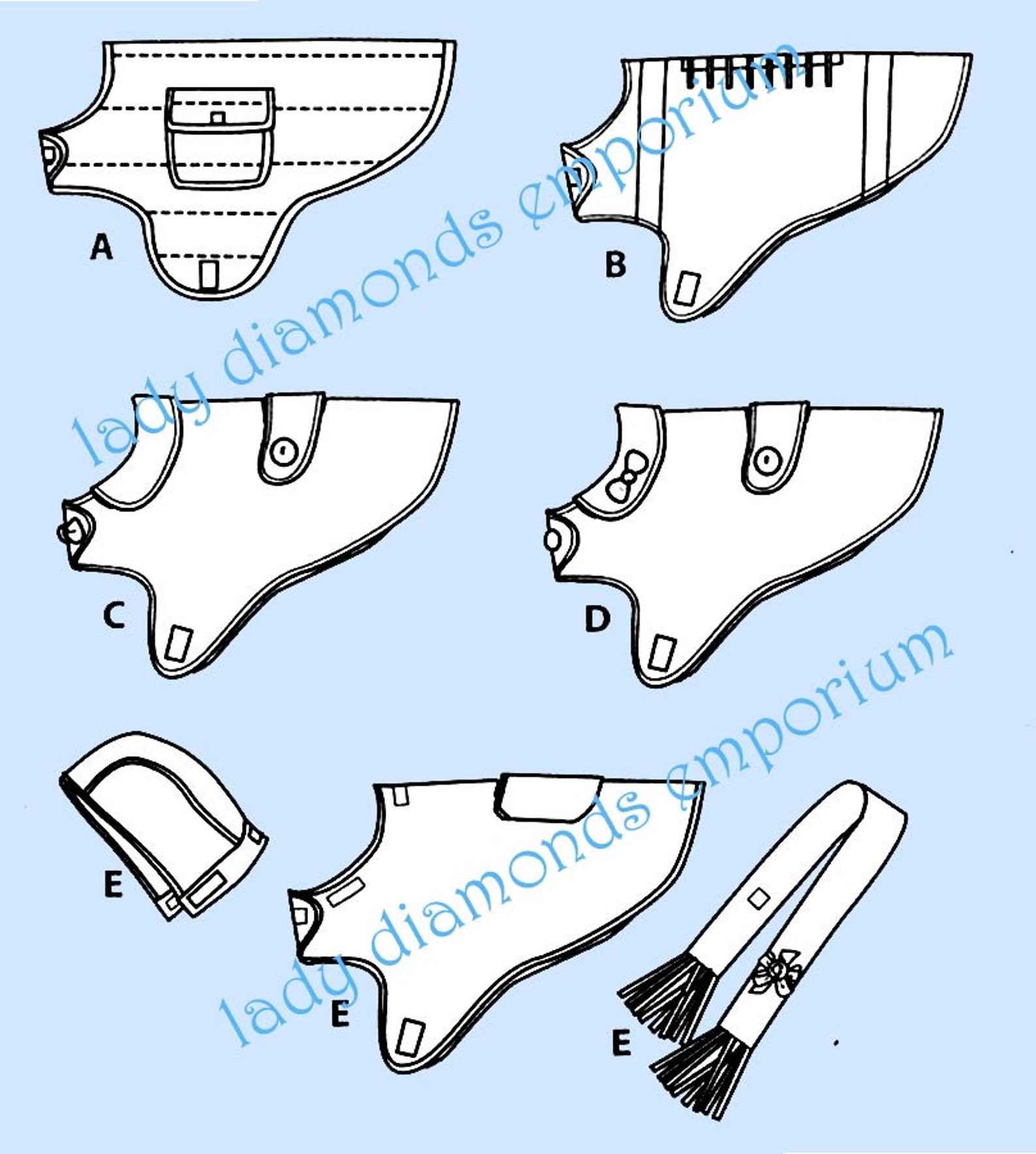 Dog Clothes Sewing Pattern Dog Coats in 5 Styles Scarf - Etsy