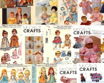 Simplicity Doll Clothes Patterns - Etsy
