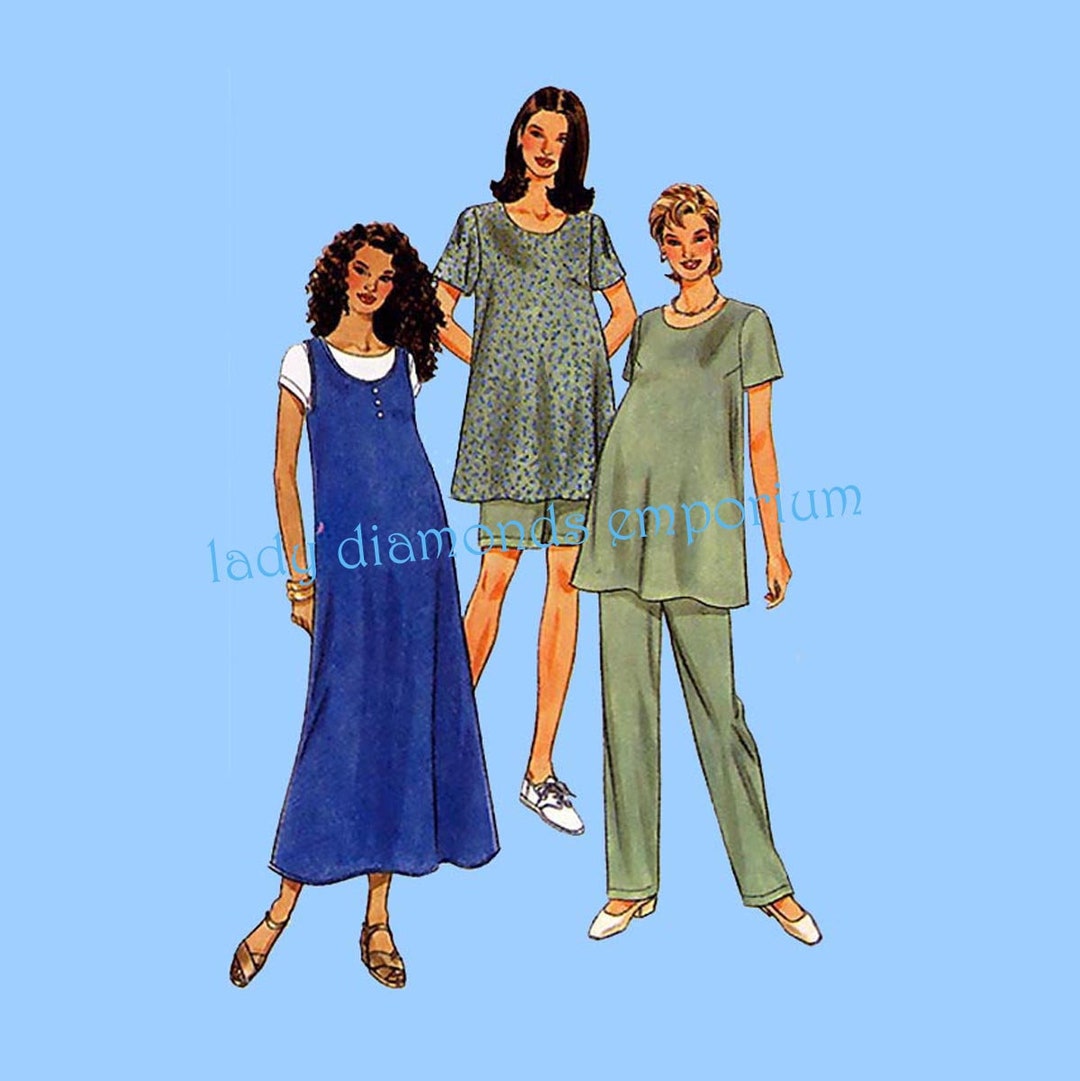 1990s Easy 2 Hour Pullover A-line Maternity Dress Top Tunic - Etsy