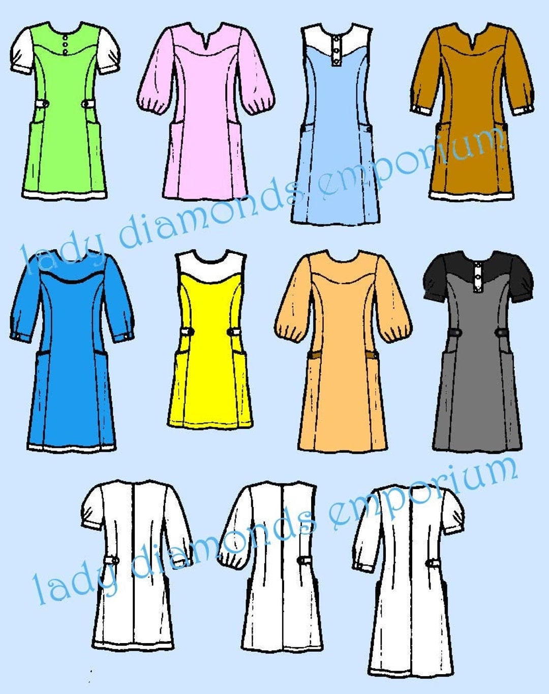 Flared A-line Dress 8 Looks Womens 14 16 18 20 22 Cup Size B C D ...