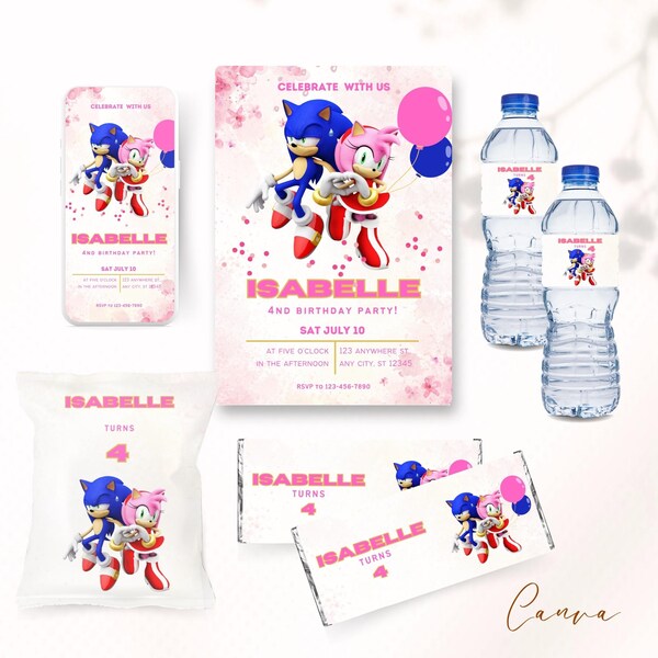 Sonic Tent Labels - Etsy