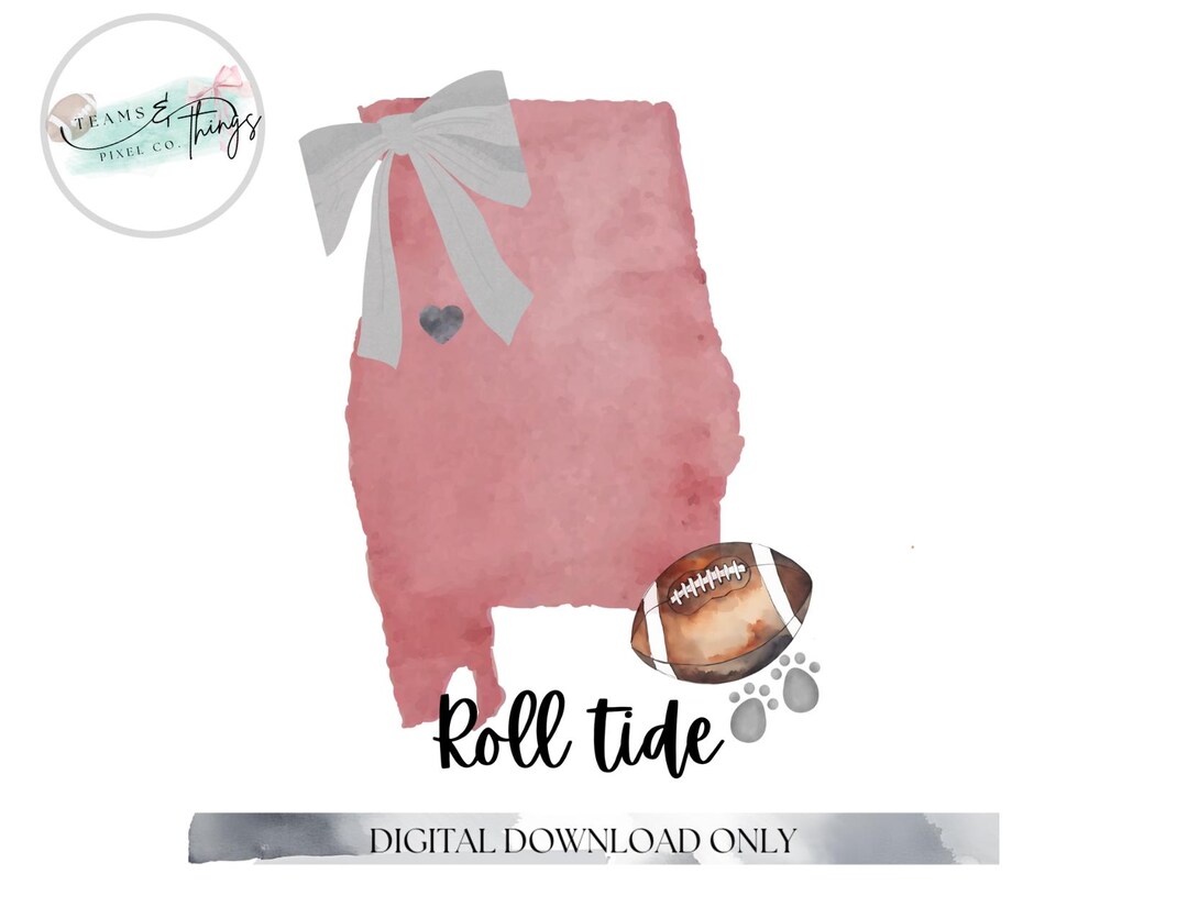 Alabama Football Roll Tide University of Alabama Crimson Tide SEC ...