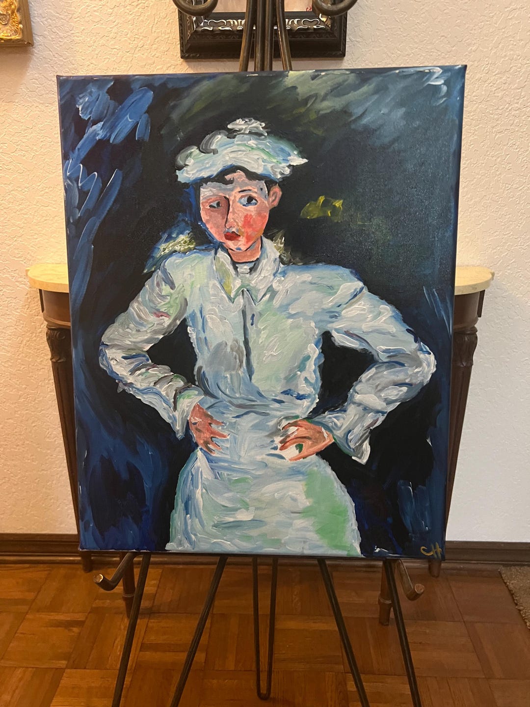 Chain Soutine’s “the Pastry Chef” the Style of Soutins’s Famous Work ...