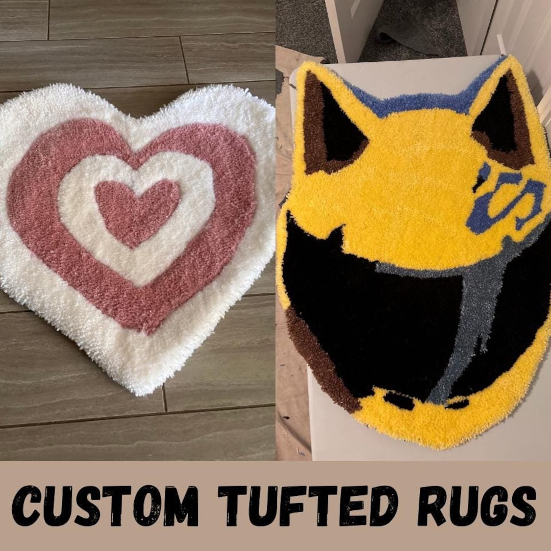 Custom Rug, Tufted Rug, Personalized Rug, Custom Handmade Tufted Rug - Etsy