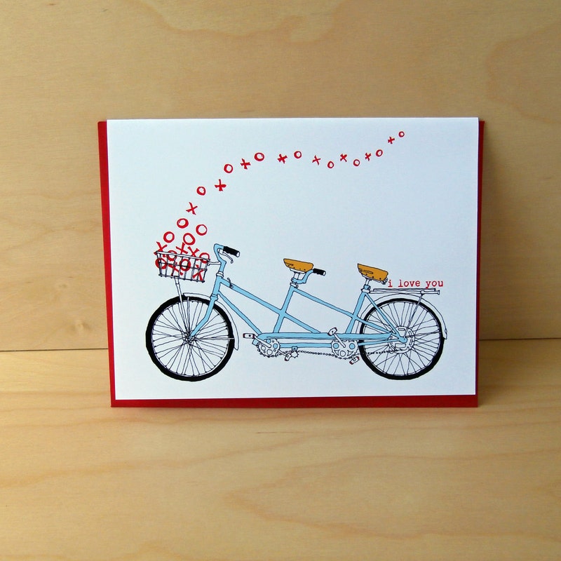 Tandem Bike - Etsy