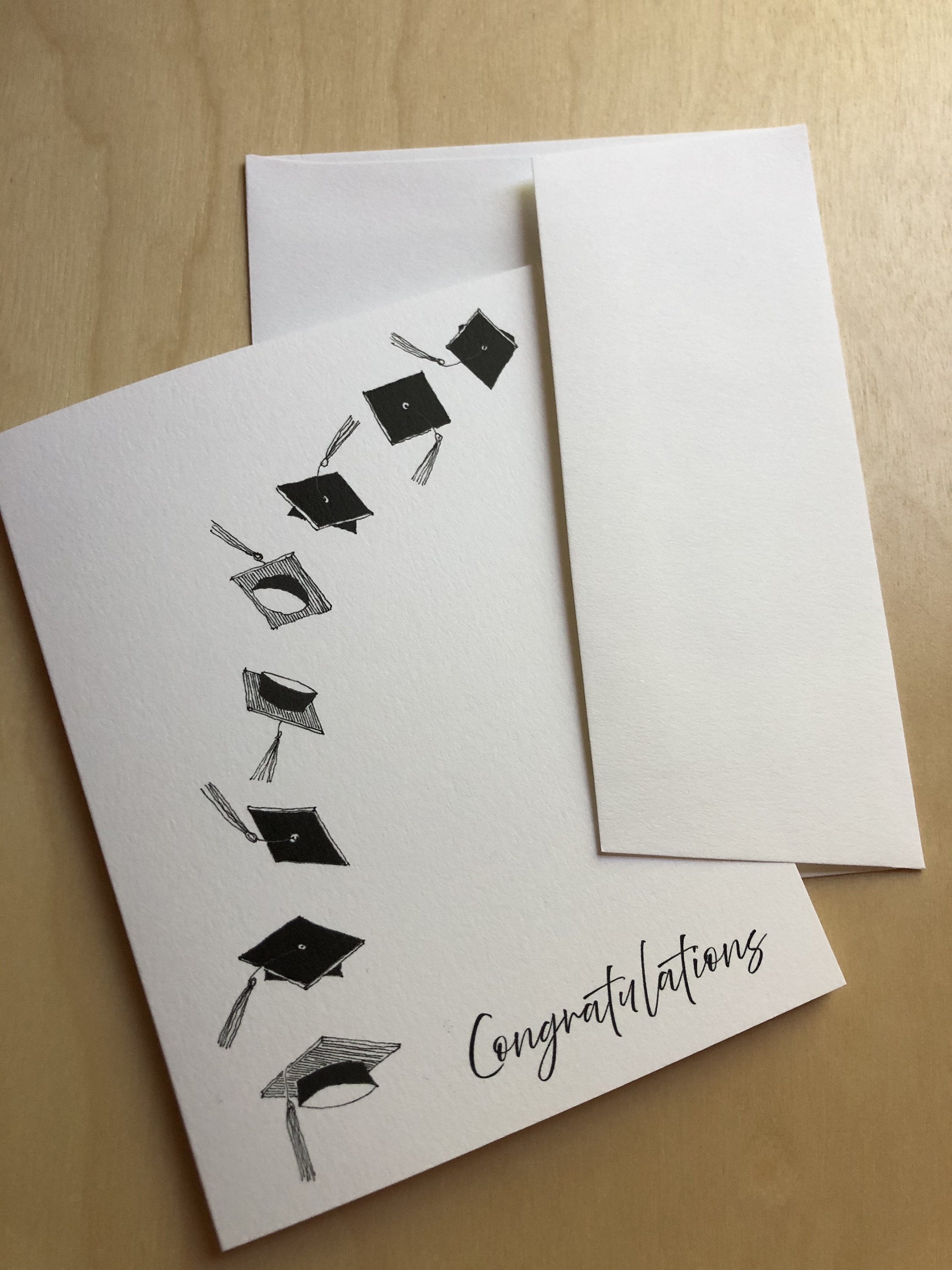 Hats off to Graduate Congratulations Graduation Card - Etsy