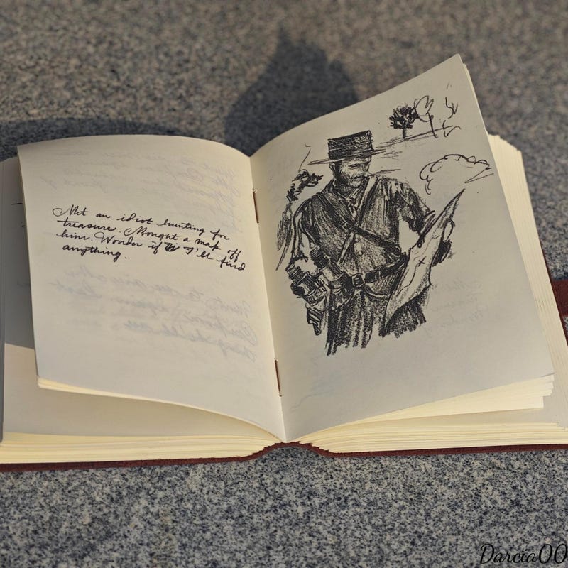 Leather Diary - Etsy