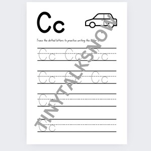 English Language Abc Alphabets Letters Activity Worksheet Preschool ...