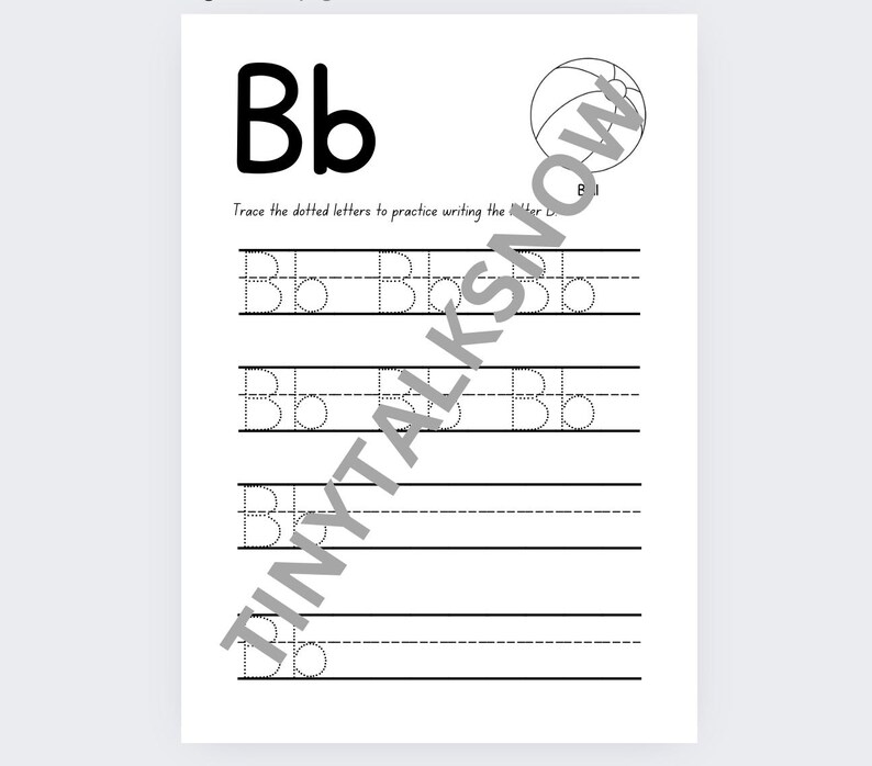 English Language Abc Alphabets Letters Activity Worksheet Preschool ...