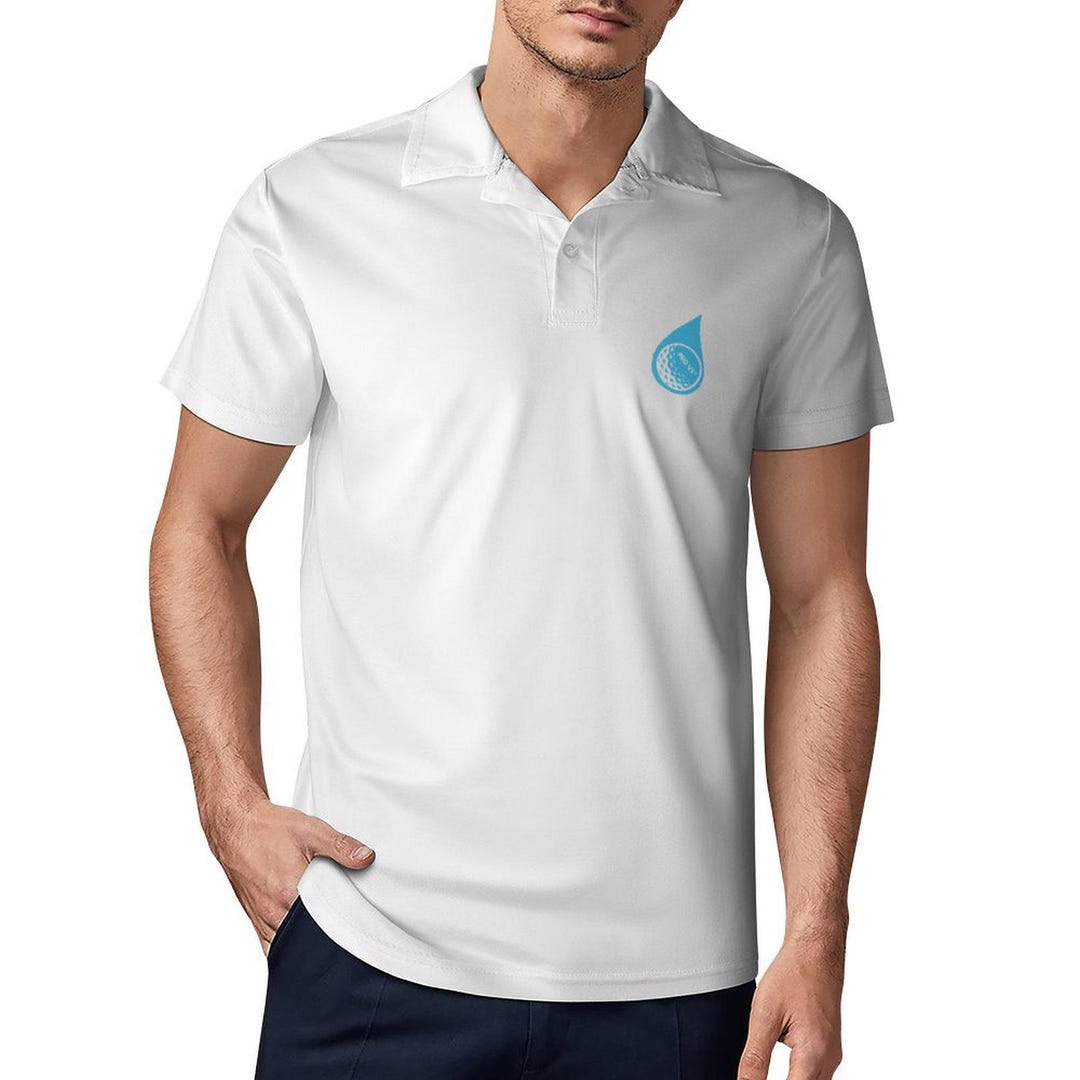 Men's Golf Polo Worth Crying Over... Fairway to Heaven - Etsy