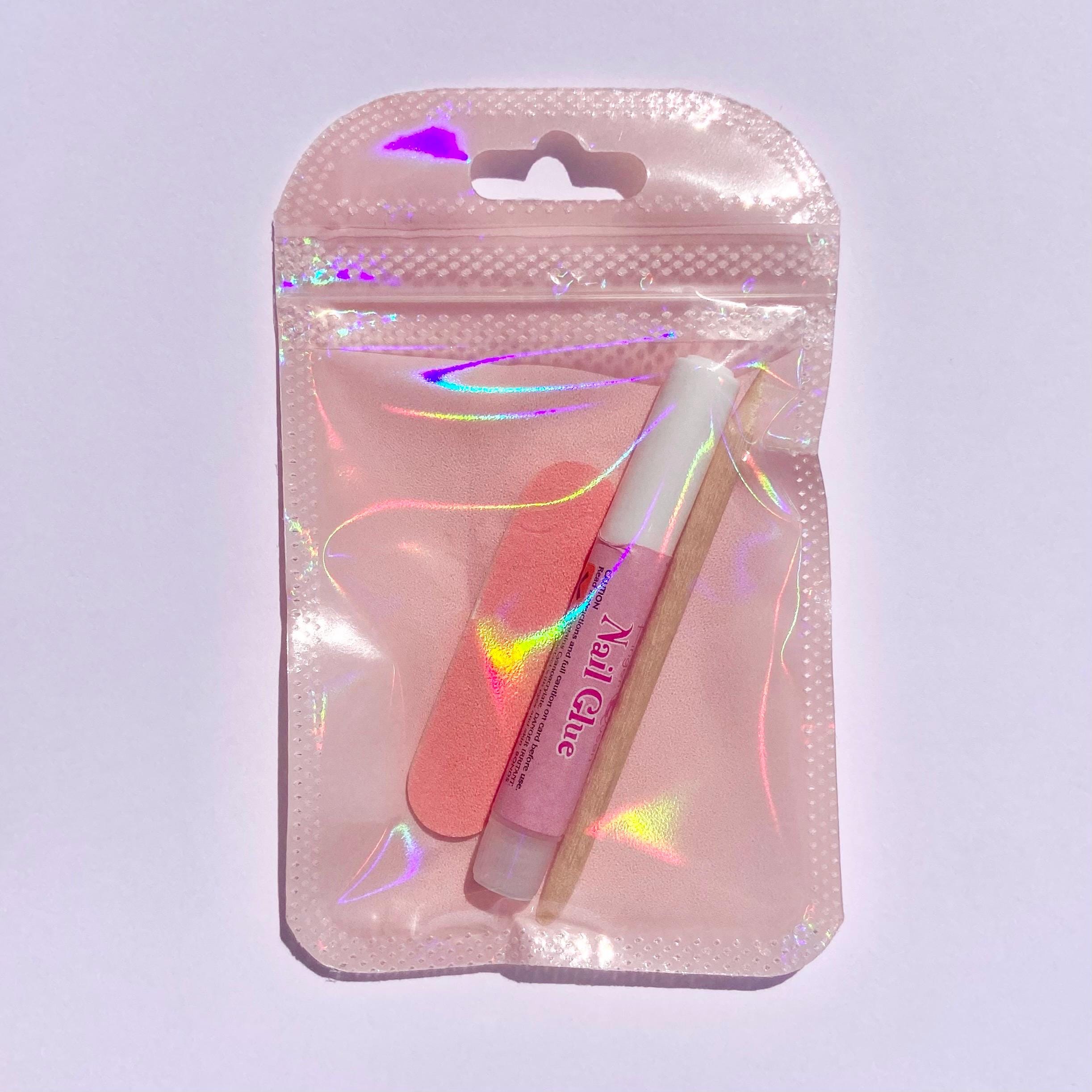 3D Mermaid Ocean Press on Nails Made to Order Gel-x Extensions With Glue Custom Reusable ...