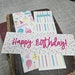 Birthday Bookmarks, Happy Birthday, Kids Bookmarks for Teachers and ...