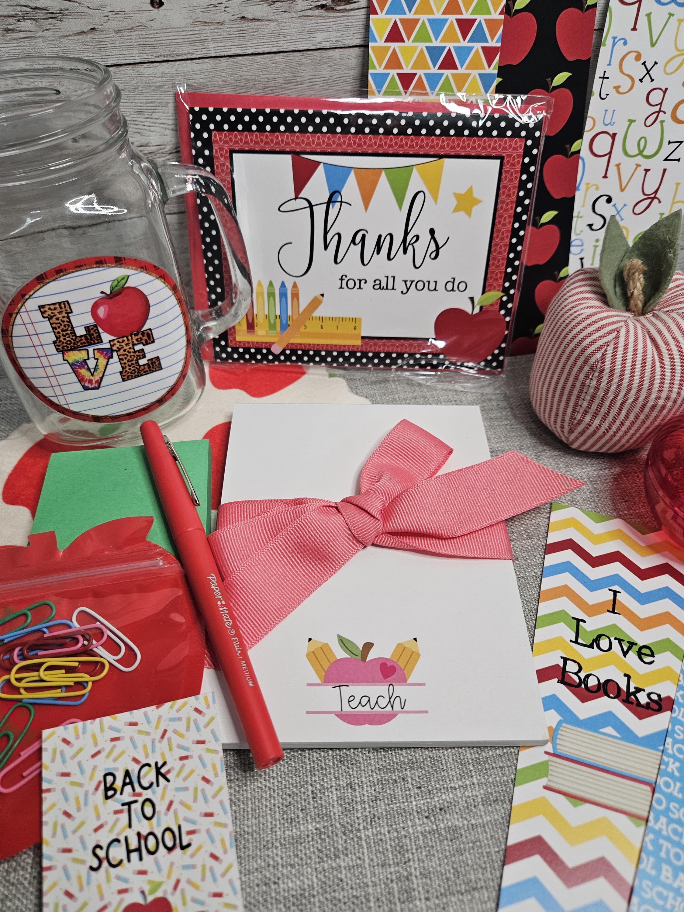 Apple Themed Gift Box, Teacher Gift Box, Fall Gift Bundle, Apple Gift ...