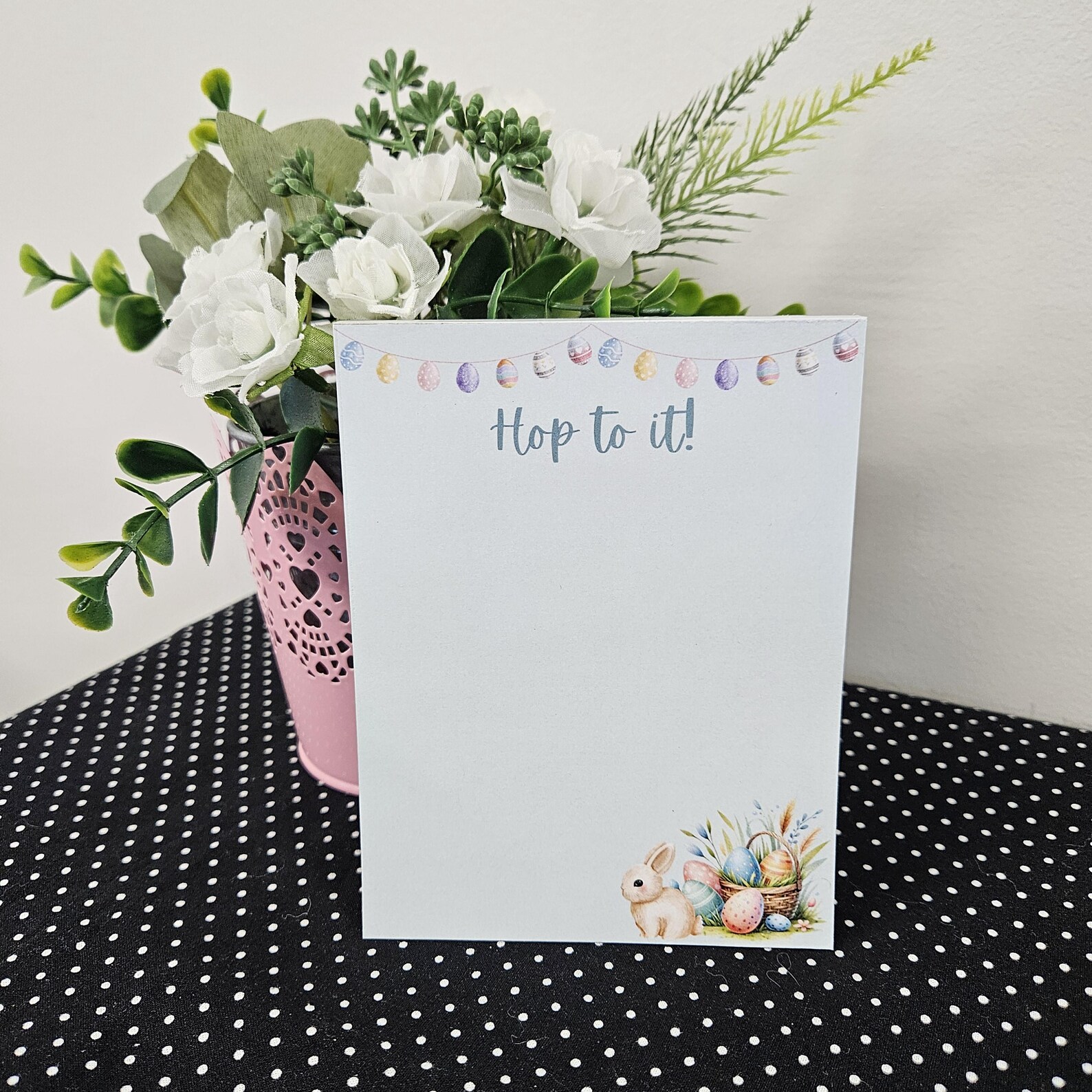 Easter Bunny Notepads, Notepads for Teachers, Blank Notepad, to Do List ...