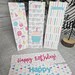 Birthday Bookmarks, Happy Birthday, Kids Bookmarks for Teachers and ...