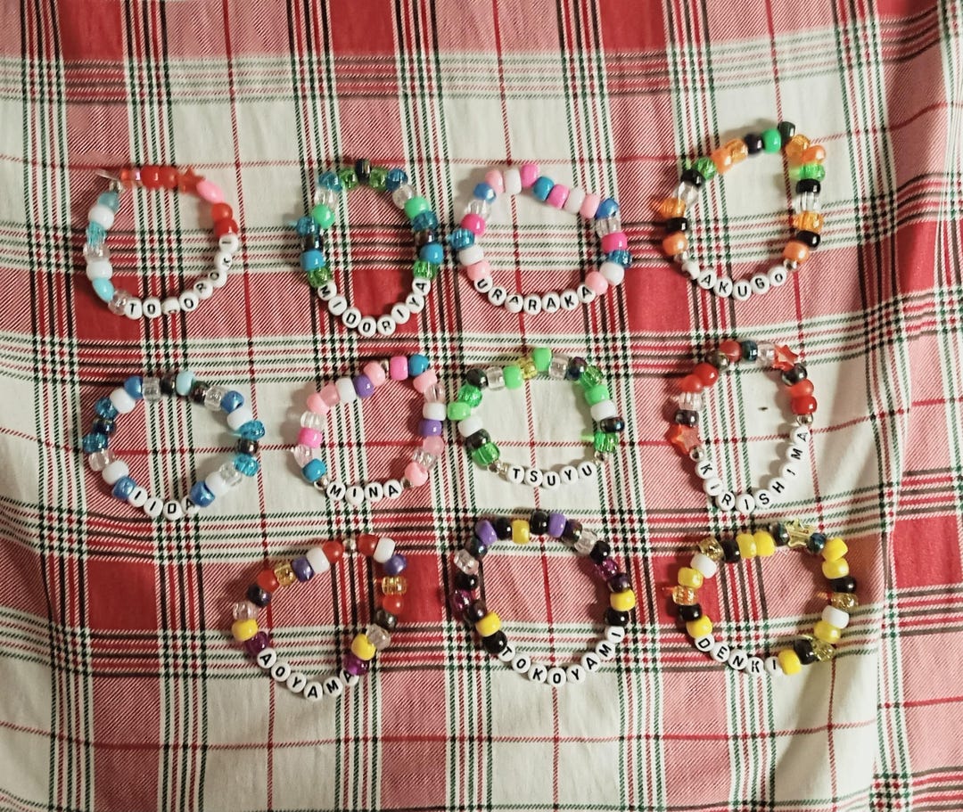 Mha Class 1-A Hero Bracelets PART 1 Todoroki Tsuyu Midoriya Bakugo ...